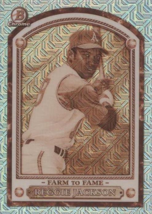 2020 Bowman Chrome - Farm to Fame Reggie Jackson #FTF-RJ Mojo Refractor ...