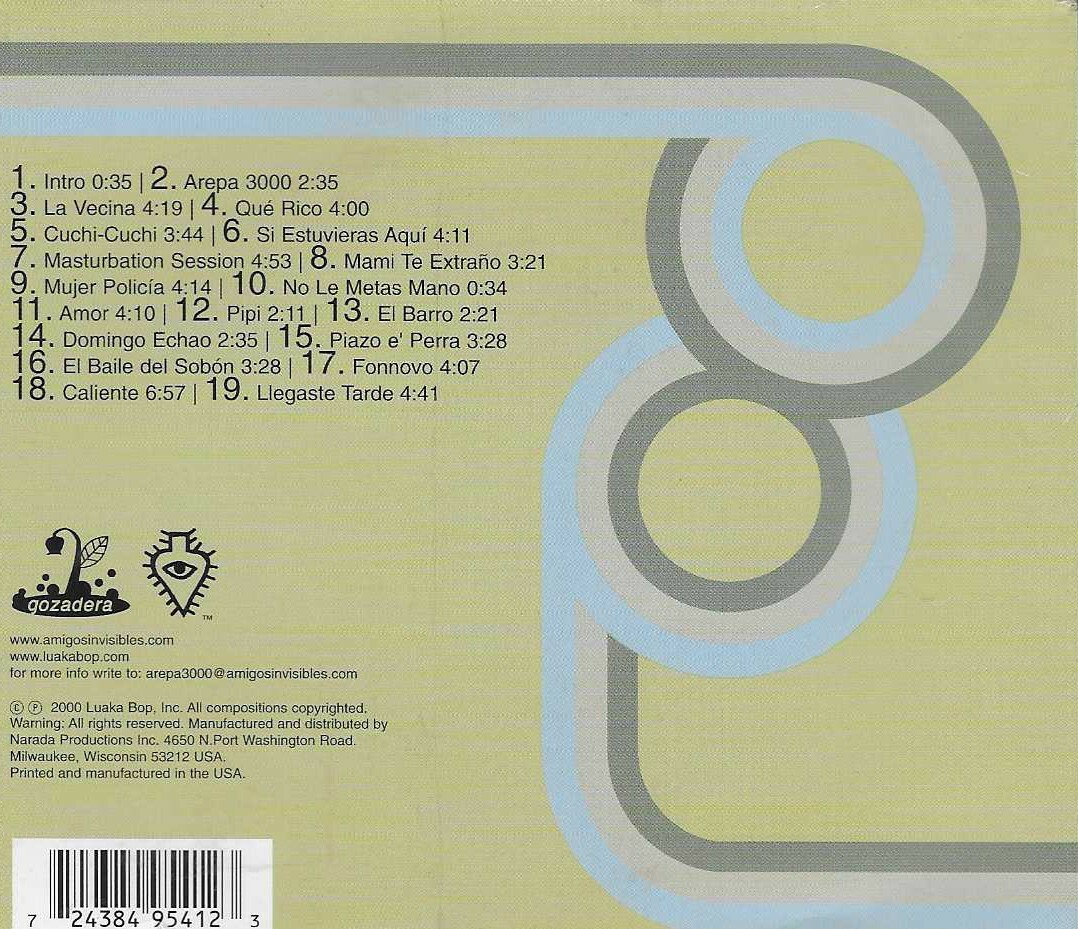 Arepa 3000: A Venezuelan Journey Into Space by Los Amigos Invisibles ...