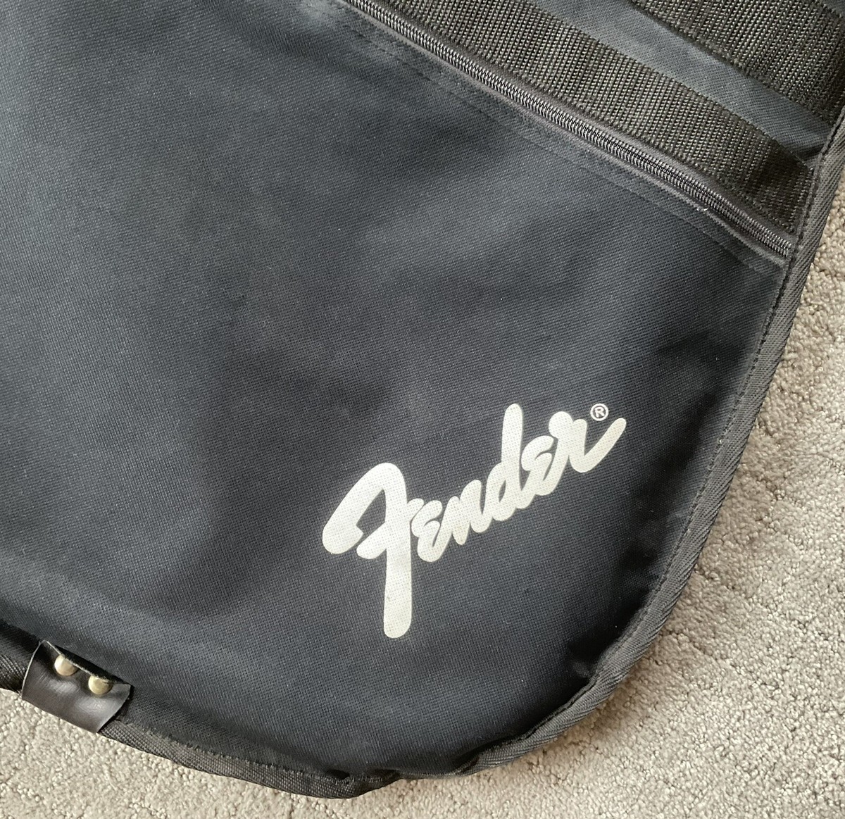 FENDER ZIPPER SOFT CASE GUITAR BLACK PREOWNED | eBay FENDER ZIPPER SOFT CASE GUITAR BLACK PREOWNED | eBay