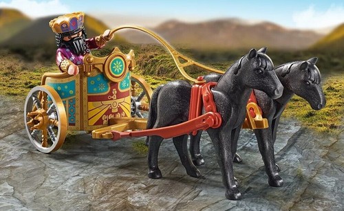 PLAYMOBIL CHARIOT AND FIGURE LOT PERSIAN PERSIAN ARAB EGYPTIAN ROMAN ...