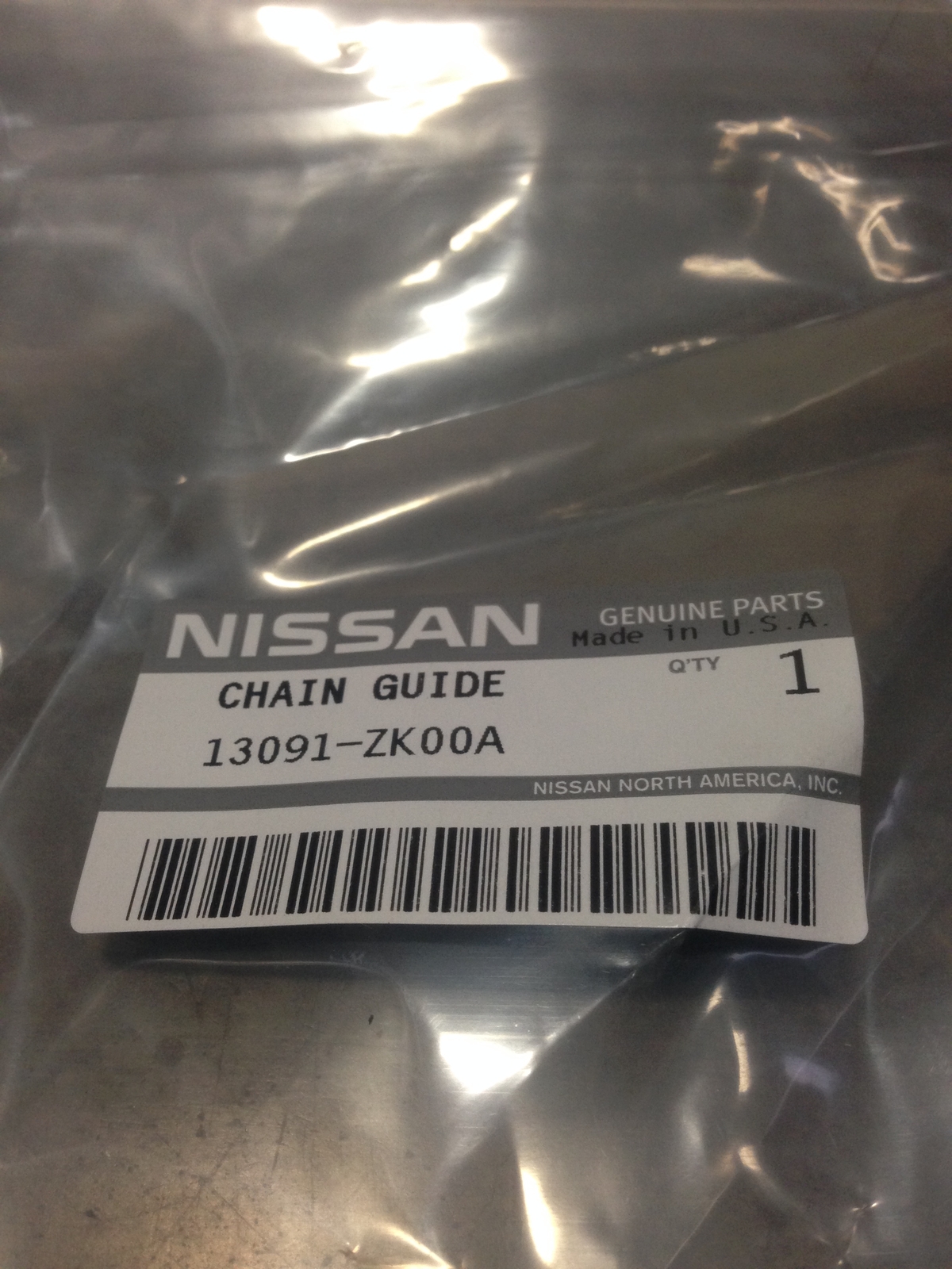 Genuine Nissan 13091-ZK00A Timing Chain Guide Frontier Xterra ...