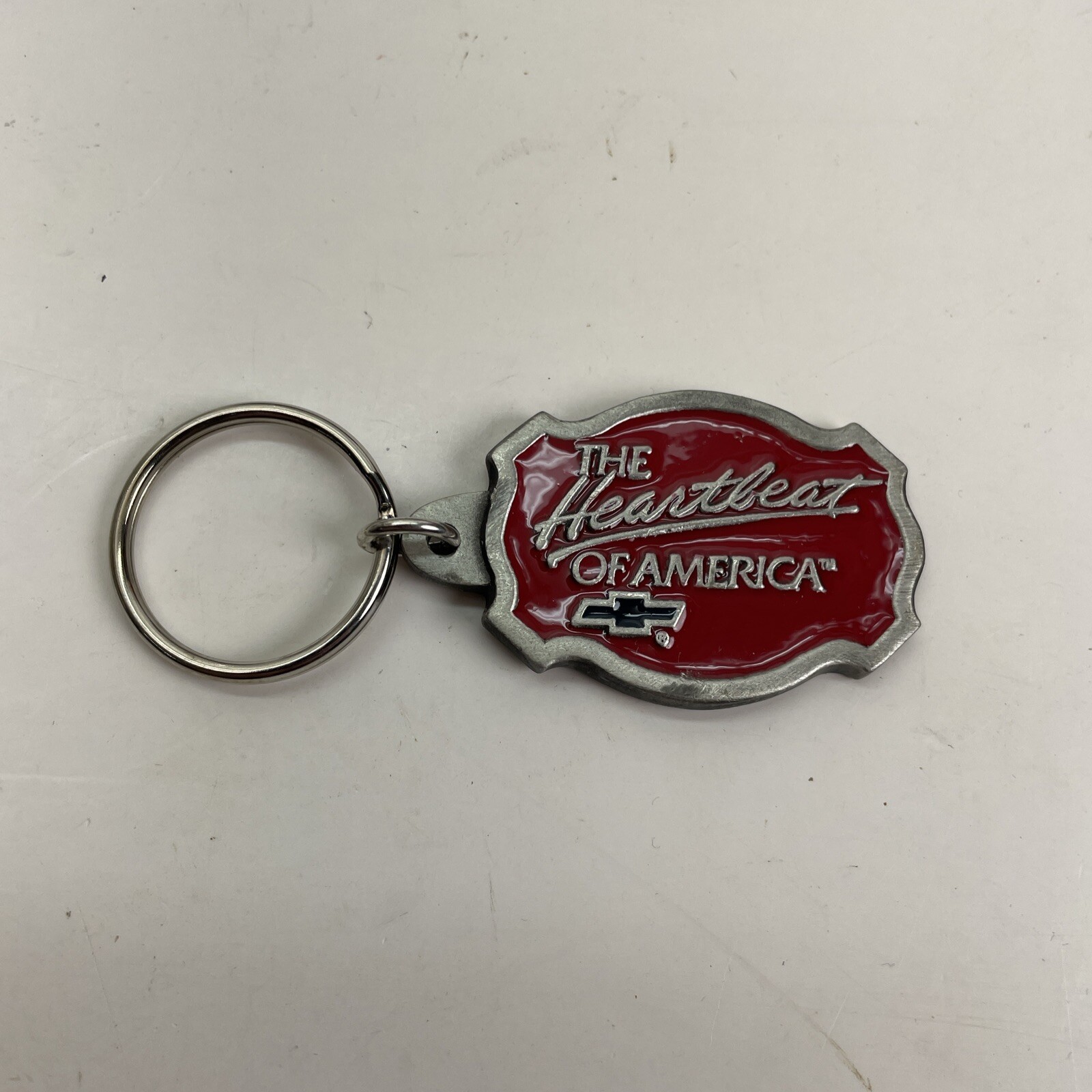 Vintage The Heartbeat Of America Chevrolet Keychain Rare BRAND NEW ...