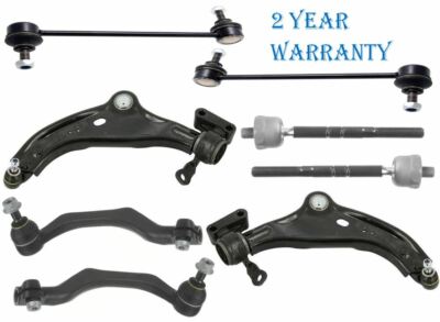 MINI R58 WISHBONE + DROP LINK + TIE ROD & RACK END FRONT LEFT & RIGHT ...