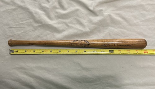 Vintage Mini Baseball Bat 16" Louisville Slugger H&B Mike Shannon St ...