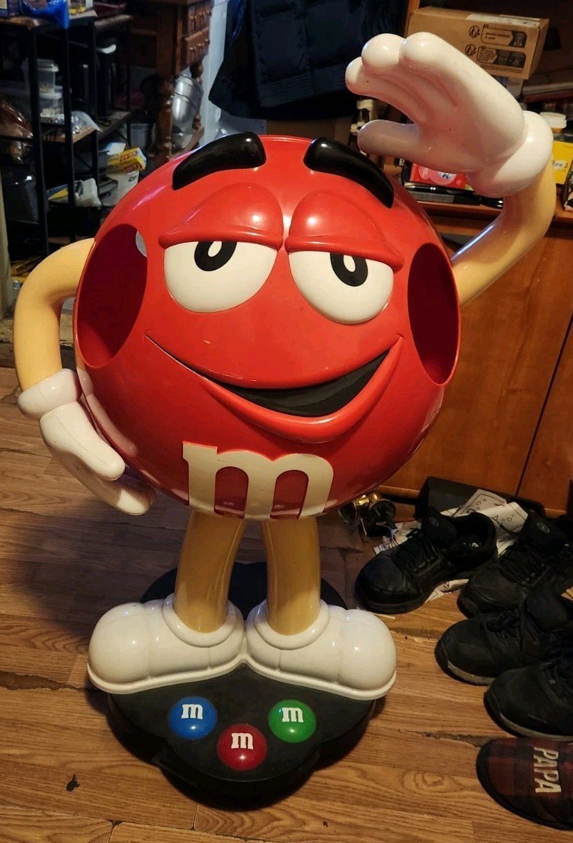 M&m Store Display Character Red 42 Inch With Wheels | eBay