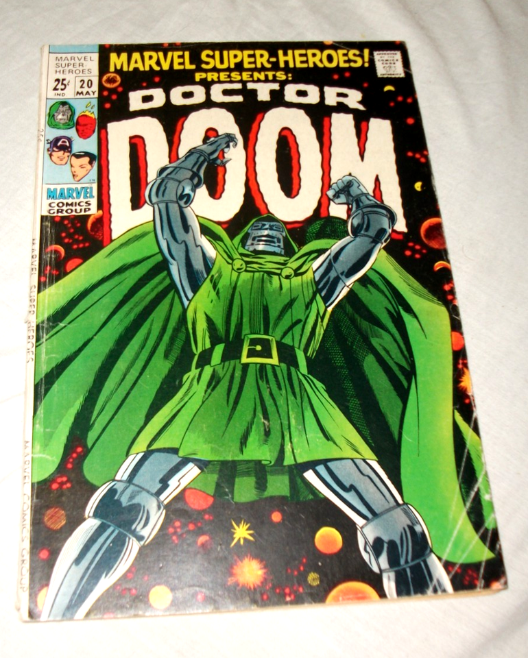 DOCTOR DOOM. Vol 1, May 1969, No.20. Marvel Super-Heroes. | eBay UK