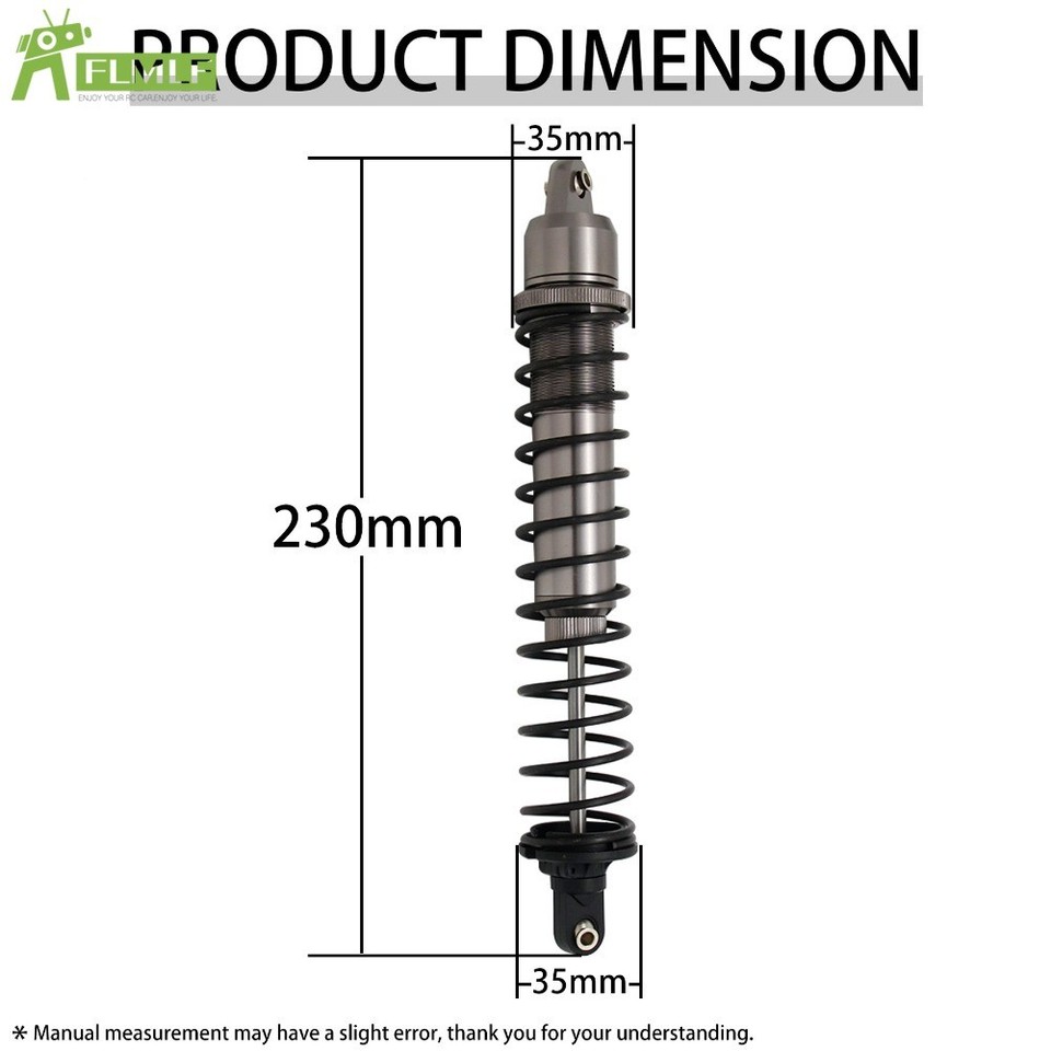 FLMLF Alloy Shock Absorber 2PC For 1/5 Traxxas TRX X-Maxx XMAXX TRUCK ...