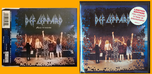 Def Leppard - Action CD Single 2CD Set | eBay