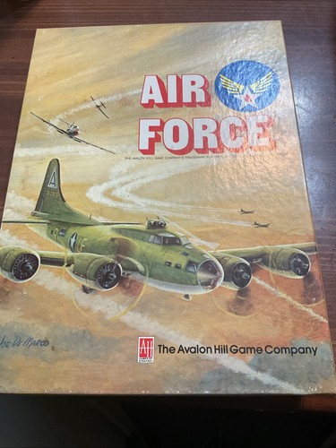Air Force Board Game Avalon Hill COMPLETE Unpunched | eBay