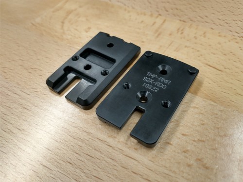 RMR HOLOSUN C RED DOT SIGHT MOUNT PLATE FOR BERETTA 92X RDO, MADE IN ...