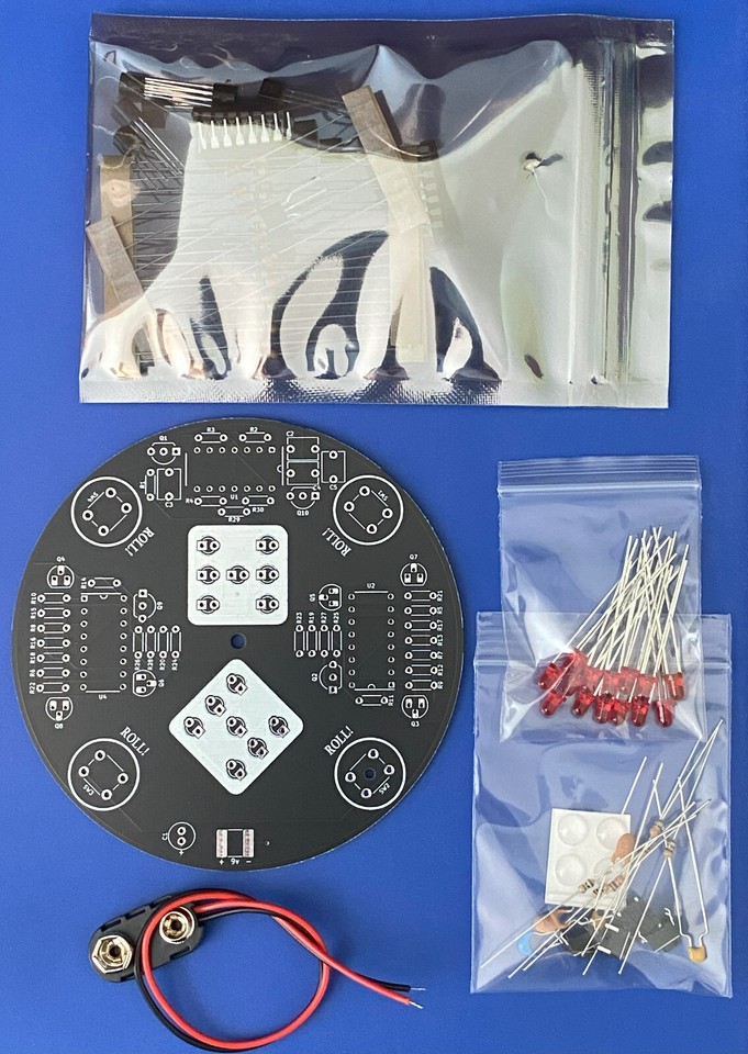 Electronics Soldering Practice Circuit Board Kit - Electronic Dice | eBay