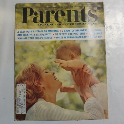 Parents Magazine June 1963 Baby Puts Strain on the Marriage 3D | eBay