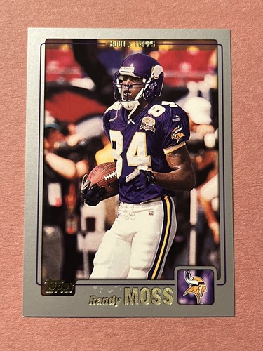 2001 Topps Base #18 Randy Moss - Minnesota Vikings | eBay