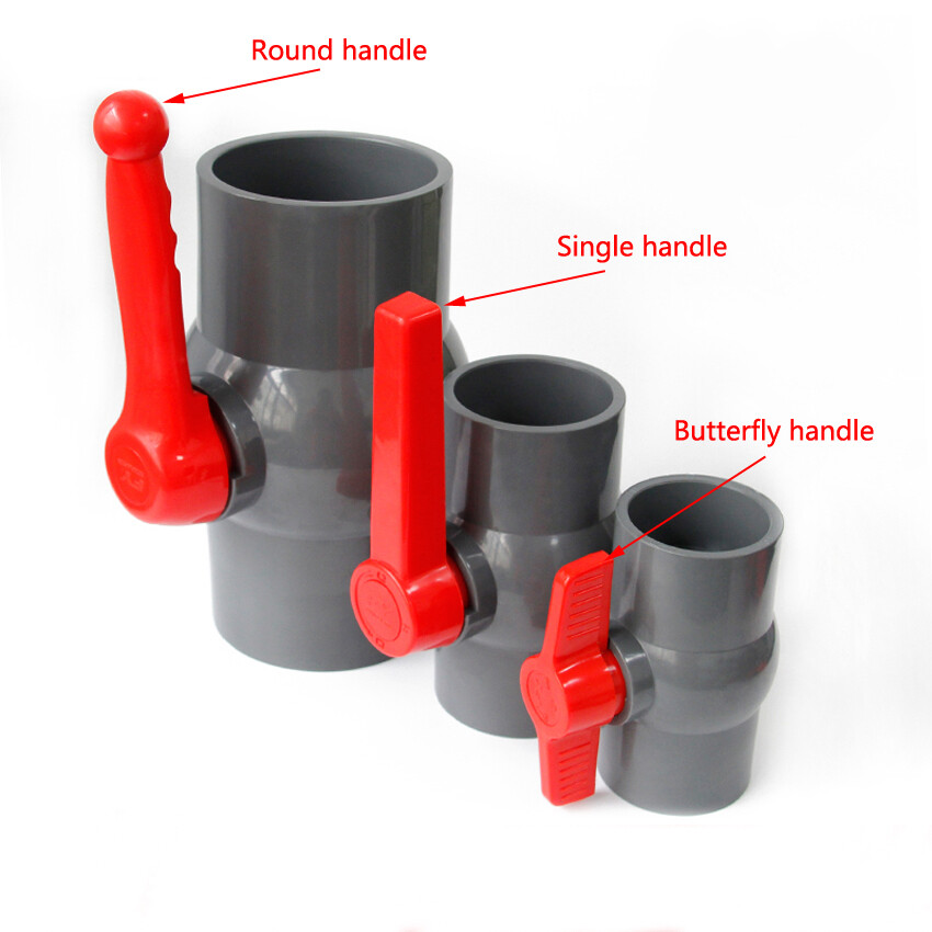 PVC Ball Valve Solvent Weld To Suit 20/25/32/40/50/63/75/90/110/160mm ...