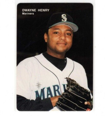 Dwayne Henry 1993 Mother's Cookies Card Seattle Mariners #8 | eBay