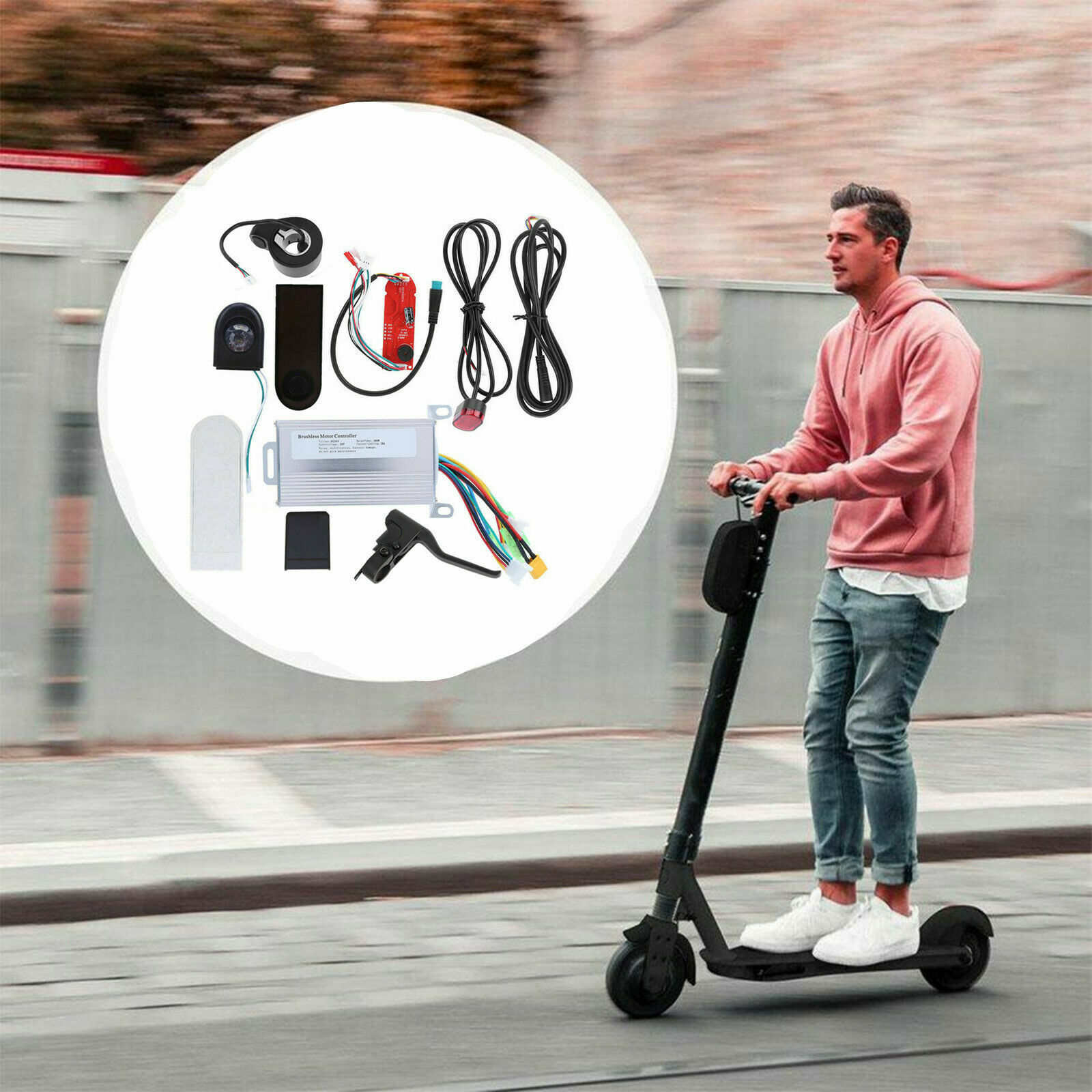 36V 350W Control Brushless Motor Controller Kit For Xiaomi M365 ...