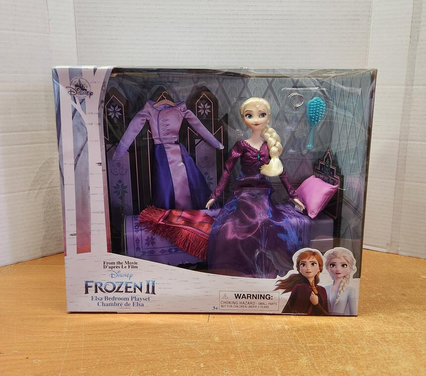Disney Frozen 2 Elsa Classic Doll Bedroom Play Set New in Box | eBay