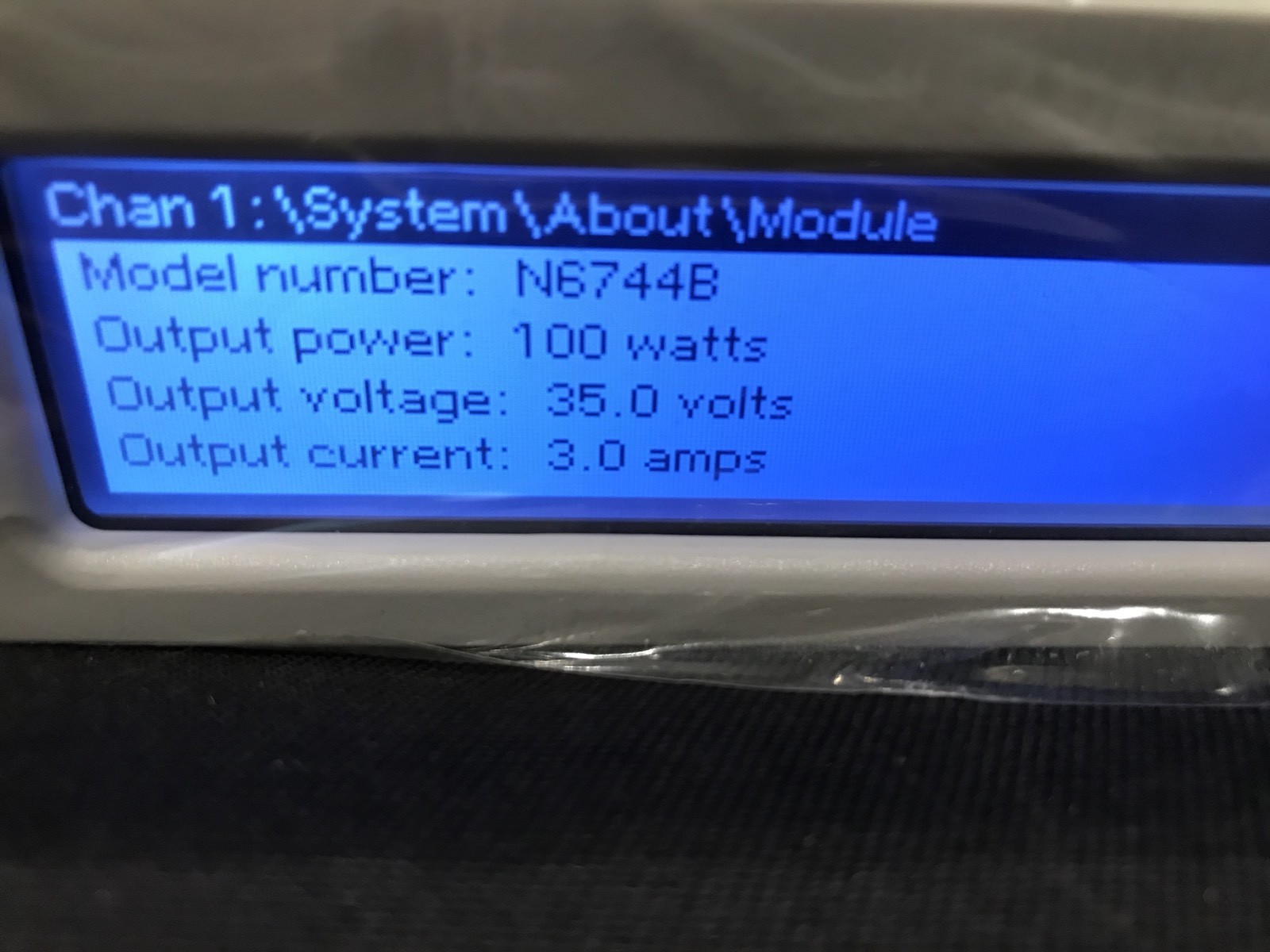 Agilent / Keysight N6700B MPS Power Supply Mainframe With 2 x N6744B 0 ...