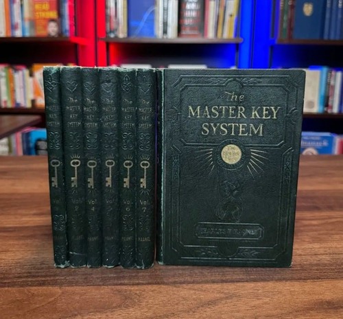 1919 "The Master Key System" by Charles F. Haanel (Complete & Rare 7 ...