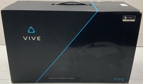HTC Vive VR Headset System Virtual Reality Used w/ Box *READ BELOW* | eBay