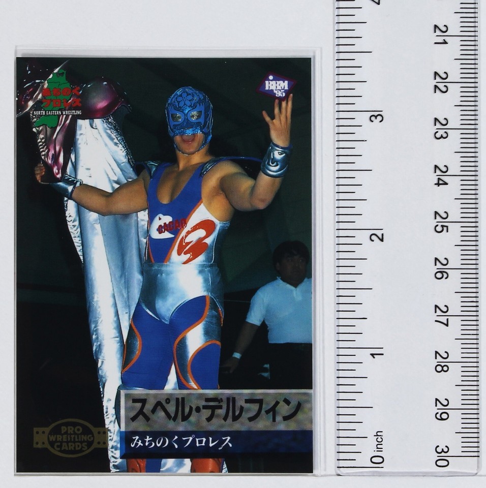 SUPER DELFIN - 1995 BBM Pro-Wrestling Trading Card | eBay