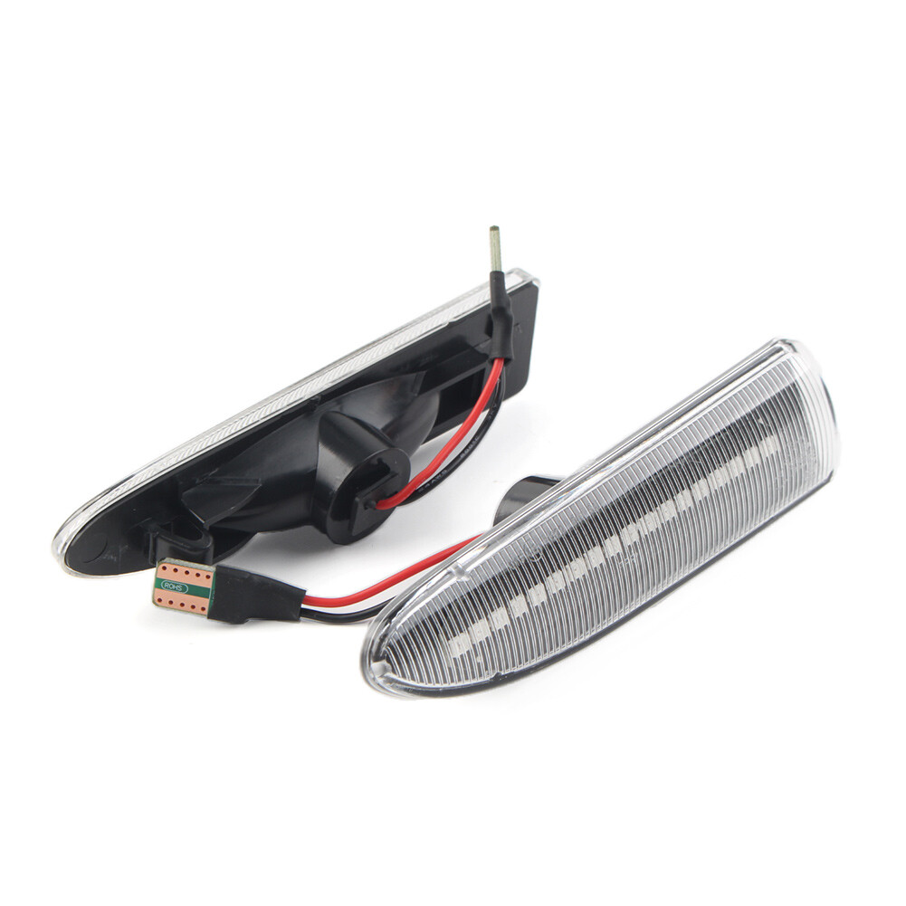 Car LED Dynamic Side Marker Light Turn Signal Lamp Pair For Jaguar X ...