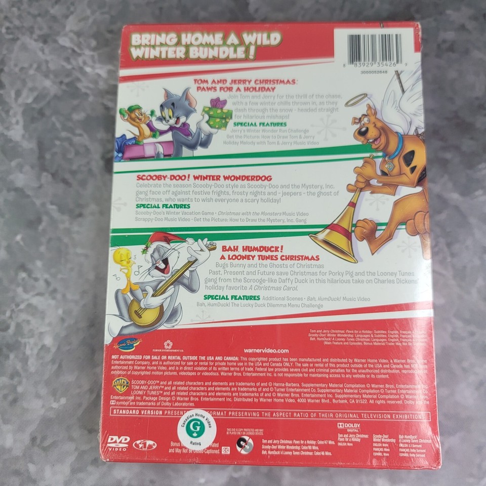 Merry Mischief Collection DVD Movie - NEW SEALED Christmas Scooby Doo ...