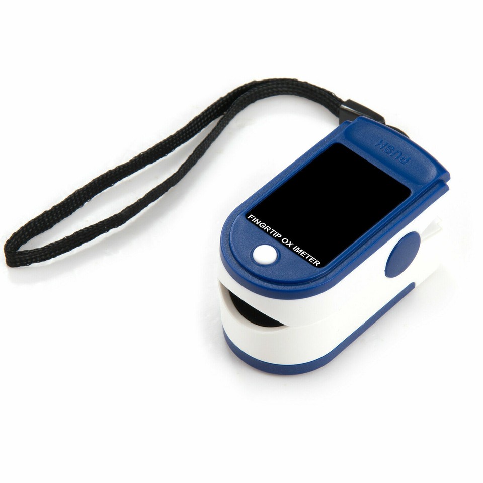 Finger Tip Blood Oxygen SpO2 Pulse Oximeter Heart Rate Monitor USA ...