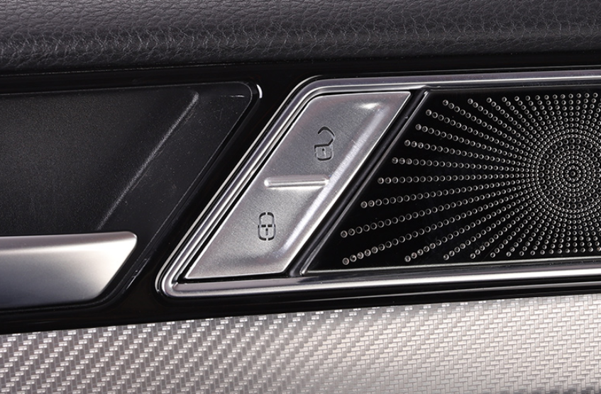 For VW Arteon CC 2019-2021 Silver Aluminum Front Door Lock Memory ...