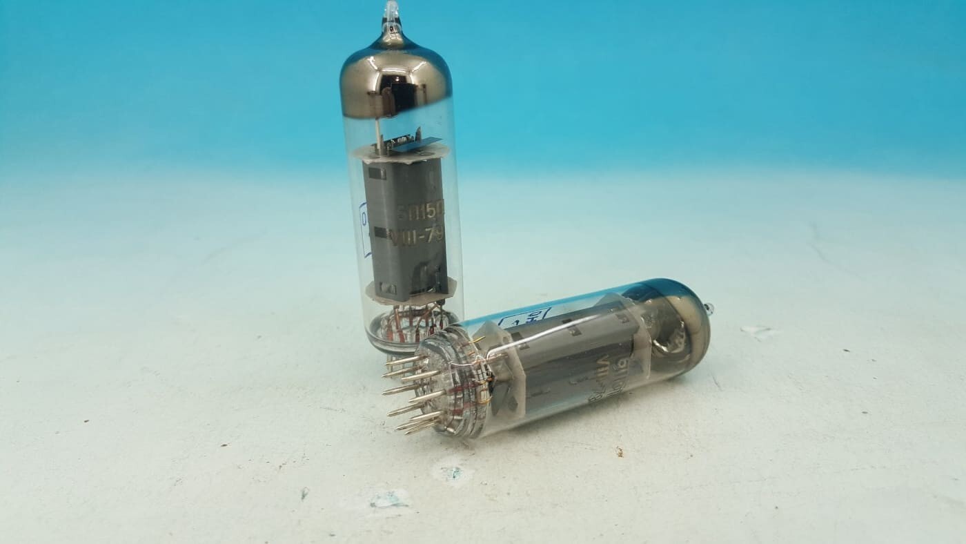 2 x Electrically MATCHED PAIR 6P15P PENTODE Tube SV83 EL83 1979 | eBay