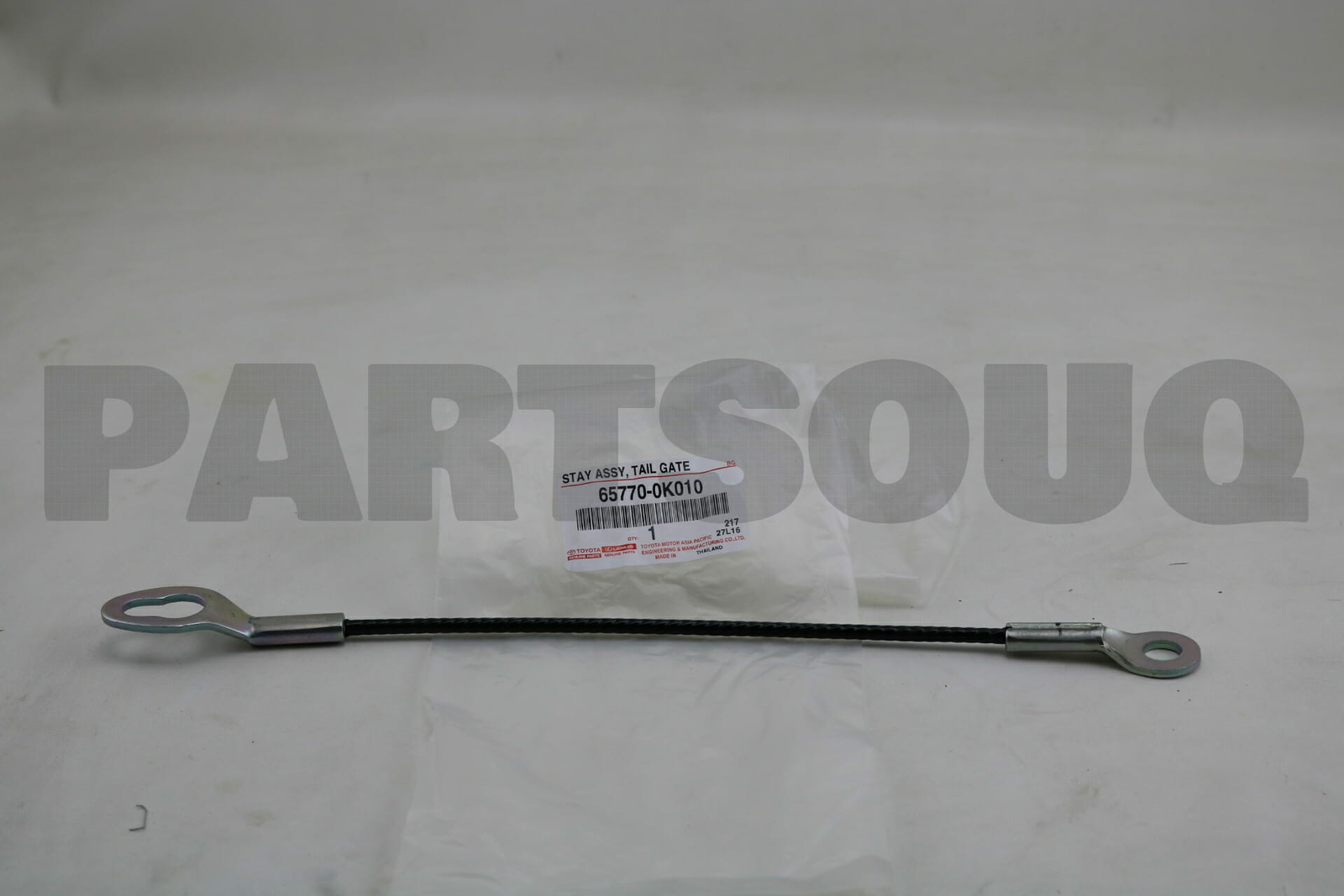 657700K010 Genuine Toyota STAY ASSY, TAIL GATE 65770-0K010 | eBay