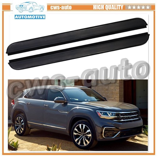 2PCS Aluminum Running Boards Fits For VW ATLAS cross sport 2020-2024 ...