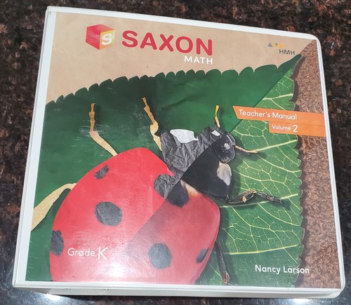 Saxon Math (Grade K) Volume 2 Teacher's Manual (HC/Binder) by Nancy ...