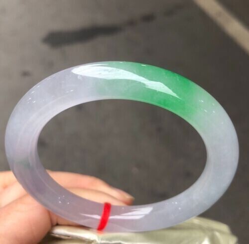 Certified Natural Grade AAA Ice Green Myanmar Jade jadeite bracelets ...