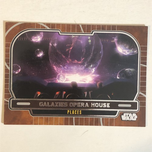 Star Wars Galactic Files Vintage Trading Card #648 Galaxies Opera House ...