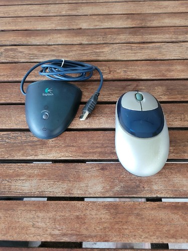 Logitech Cordless Wireless Optical Mouse With Receiver M-RM67A | eBay