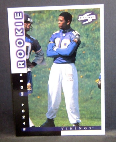 Randy Moss RC 1998 Panini Score ROOKIE Card#235!Vikings WR RC GOAT HOF ...