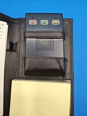 QUIK-Notes Tapeless Memo Recorder Machine WORKING Machina | eBay