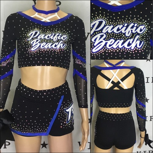 Cheerleading Uniform Allstar Pacific Beach Youth Large | eBay