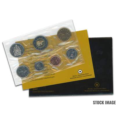 Canada 2007 Curved '7' 7-Coin PL Proof-Like Mint Coin Set - Envelope ...