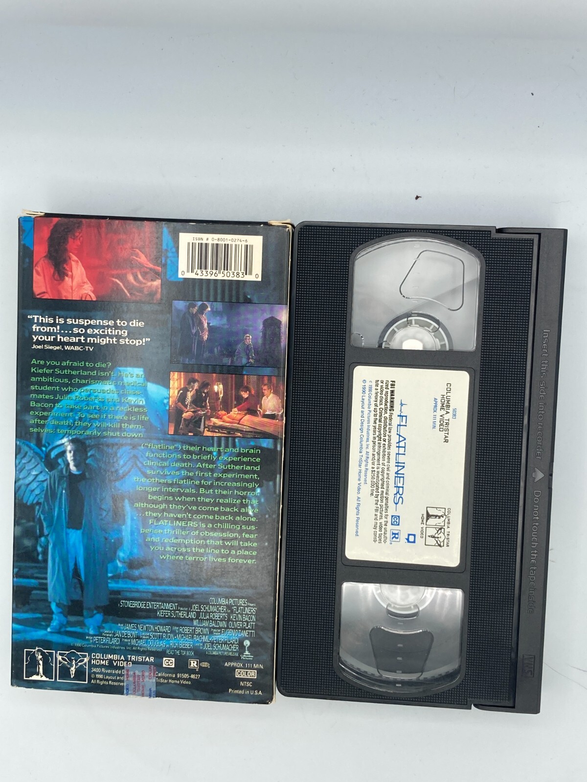 Flatliners (1990), VHS Movie, Columbia Home Video (1990), K. Sutherland ...