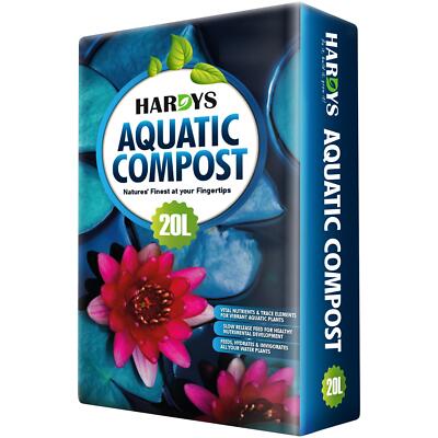 20L Aquatic Compost Garden Pond Potting Planting Sandy Grit Loam Soil ...