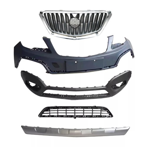 Fit For 2013-2016 Buick Encore Front Bumper Kit w/Upper Lower Grille ...