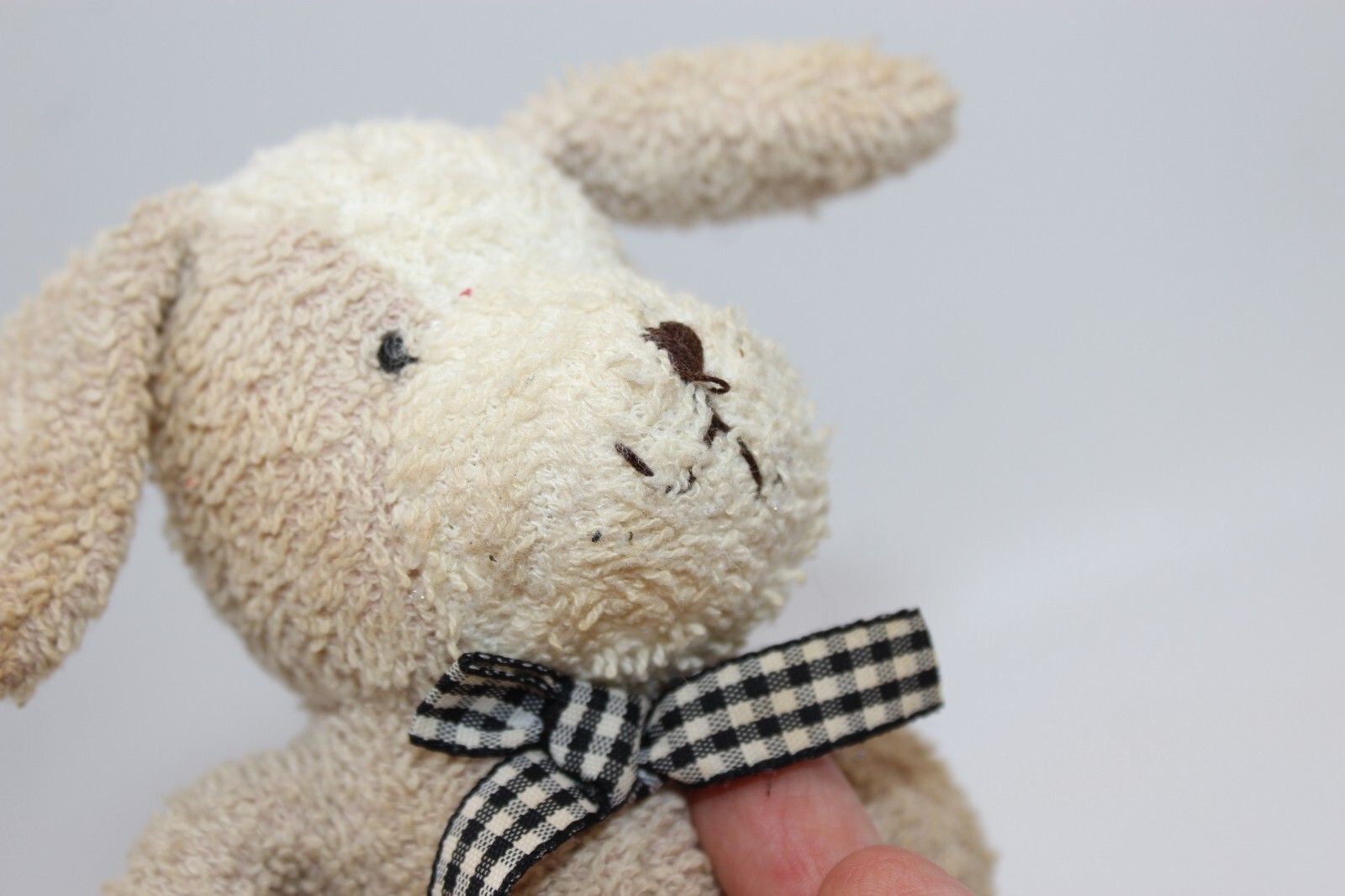 Russ Berrie Home Buddies Dog Plush Cream Tan Brown Bean Bag 6" HTF ...