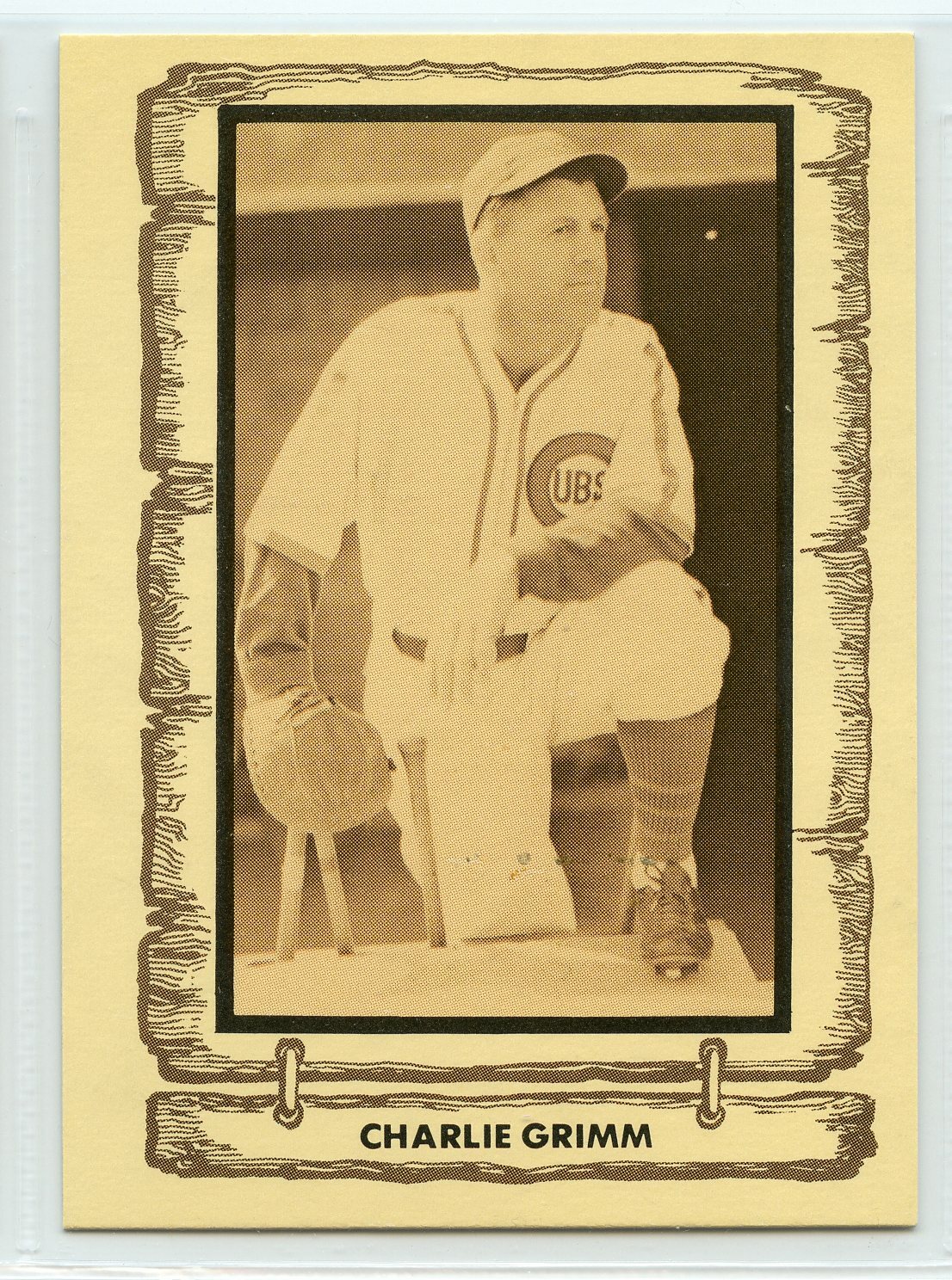 1982 Cramer Baseball Legends - #75 - Charlie Grimm - Chicago Cubs | eBay