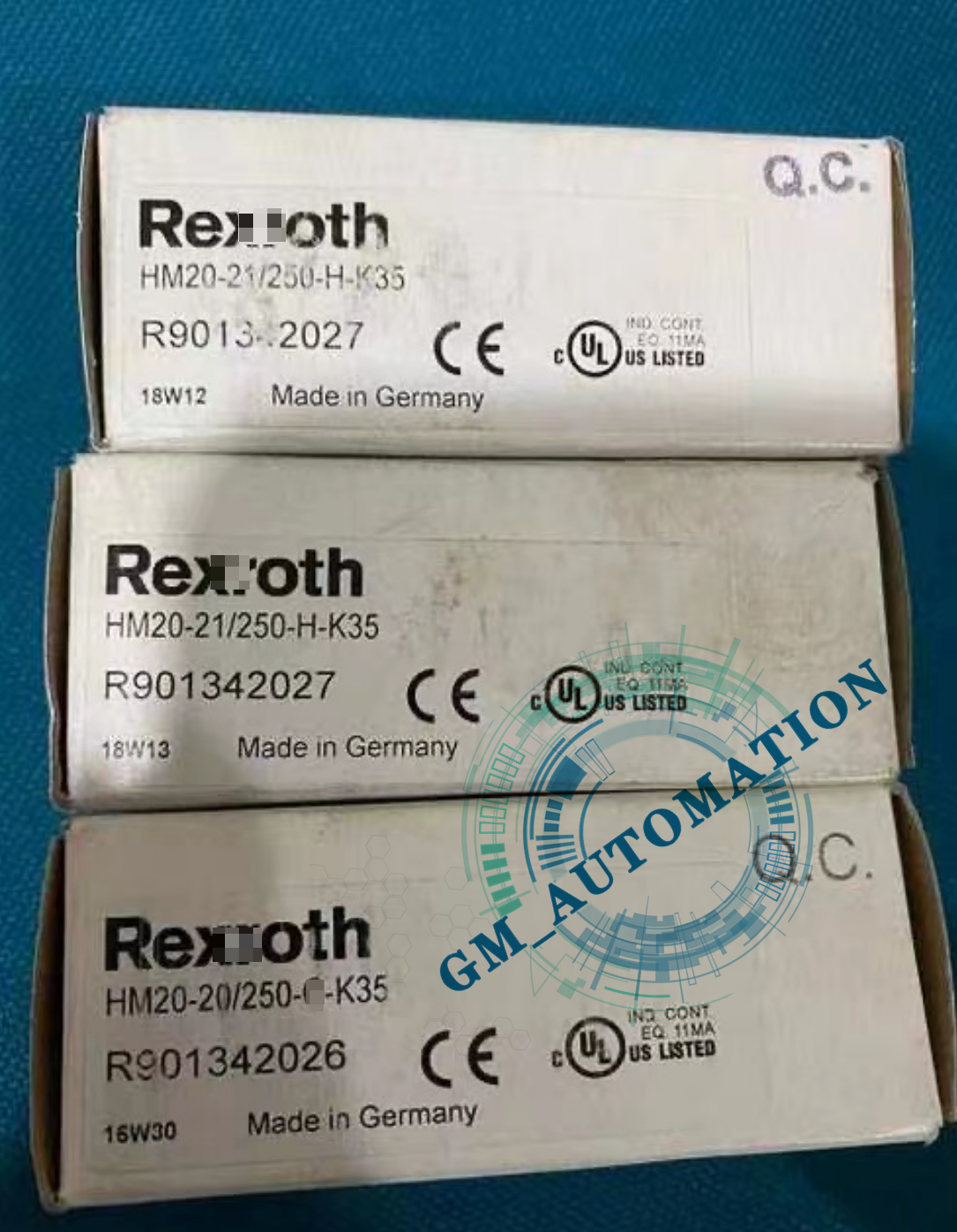 HM20-21/250-H-K35 R901342027 Rexroth Pressure Sensor New by DHL/Fedex ...
