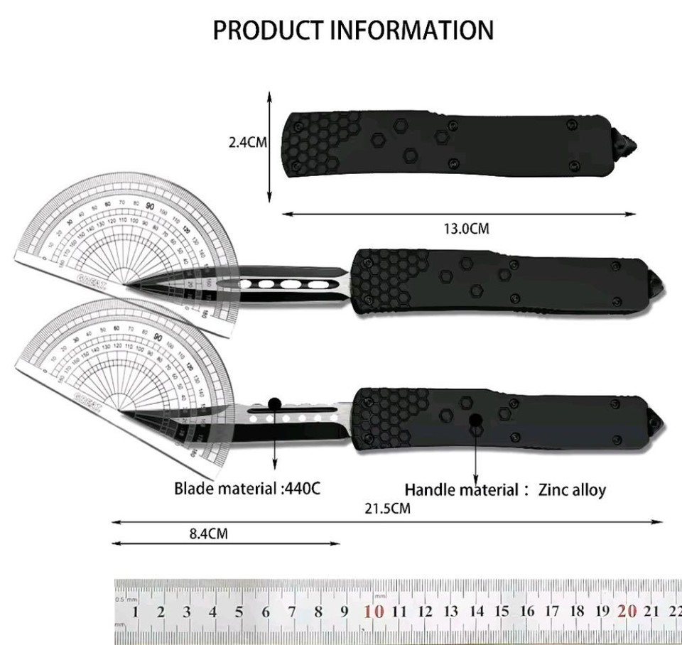 440C Blade Tactical Camping Hunting Survival Knife EDC | eBay