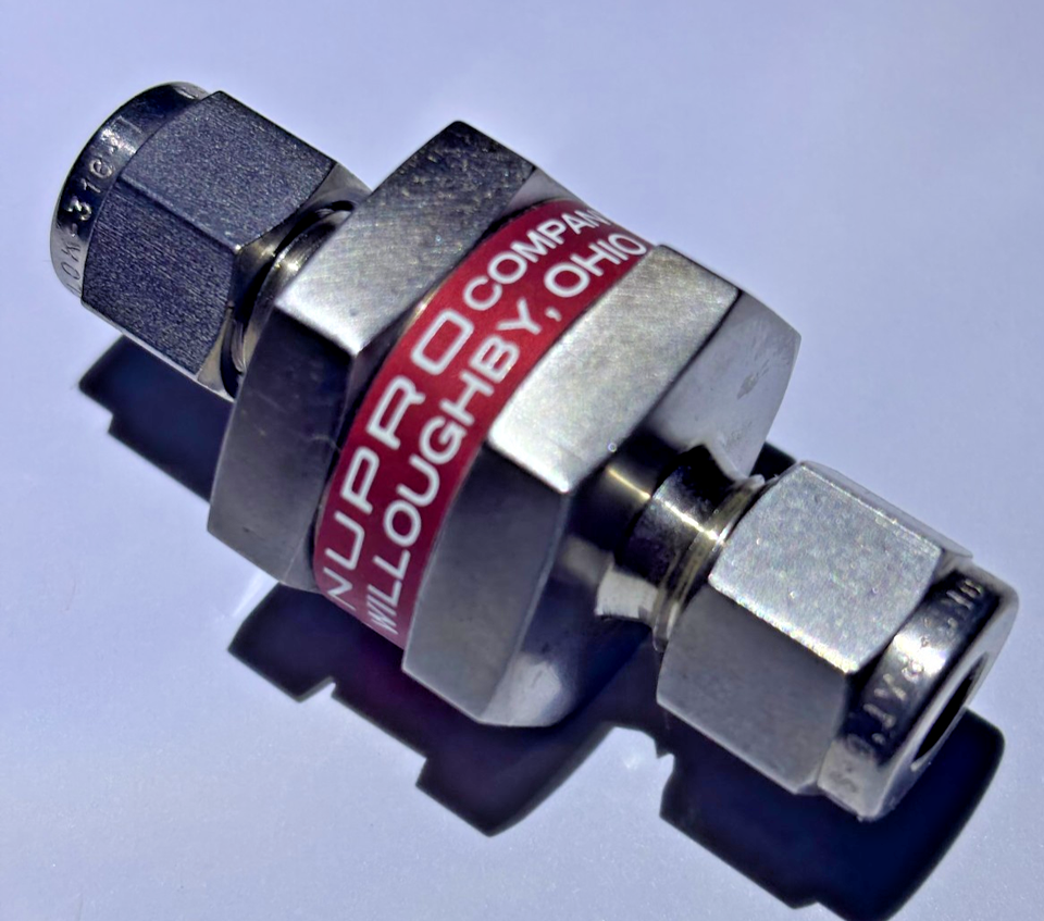 SS-4FW-2 All-Welded in-line Filter 1/4" Swagelok Tube Fittings 2 Micron ...