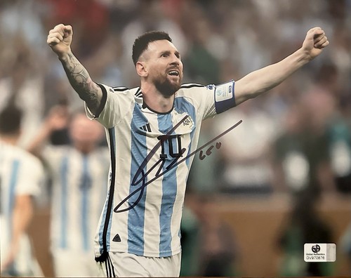 Lionel Messi Argentina Hand Signed Autographed Action 8X10 Photo W/ COA ...