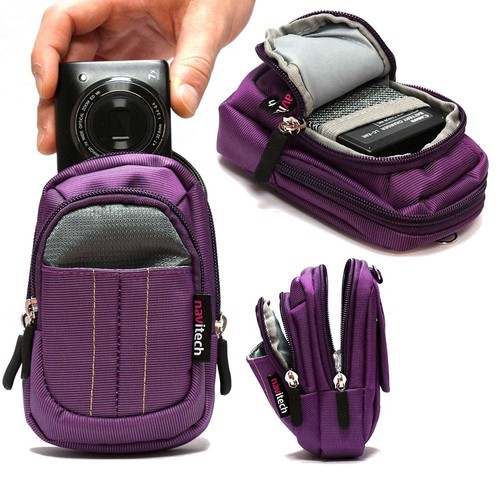Navitech Purple Camera Case For The ISHARE 2.9" Digital Camera ...